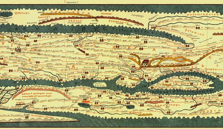 The Peutinger Table: the only surviving large-scale map of the Roman r ...