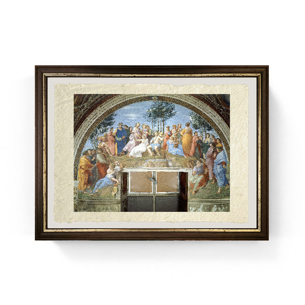 Parnaso - Raffaello Sanzio su pregiata carta Amalfi – Trizio Editore